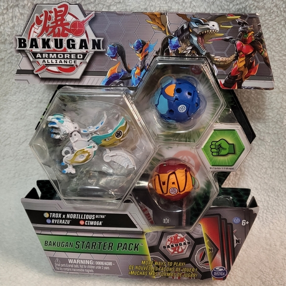Spin Master | Toys | Bakugan Armored Alliance Starter 3pack | Poshmark
